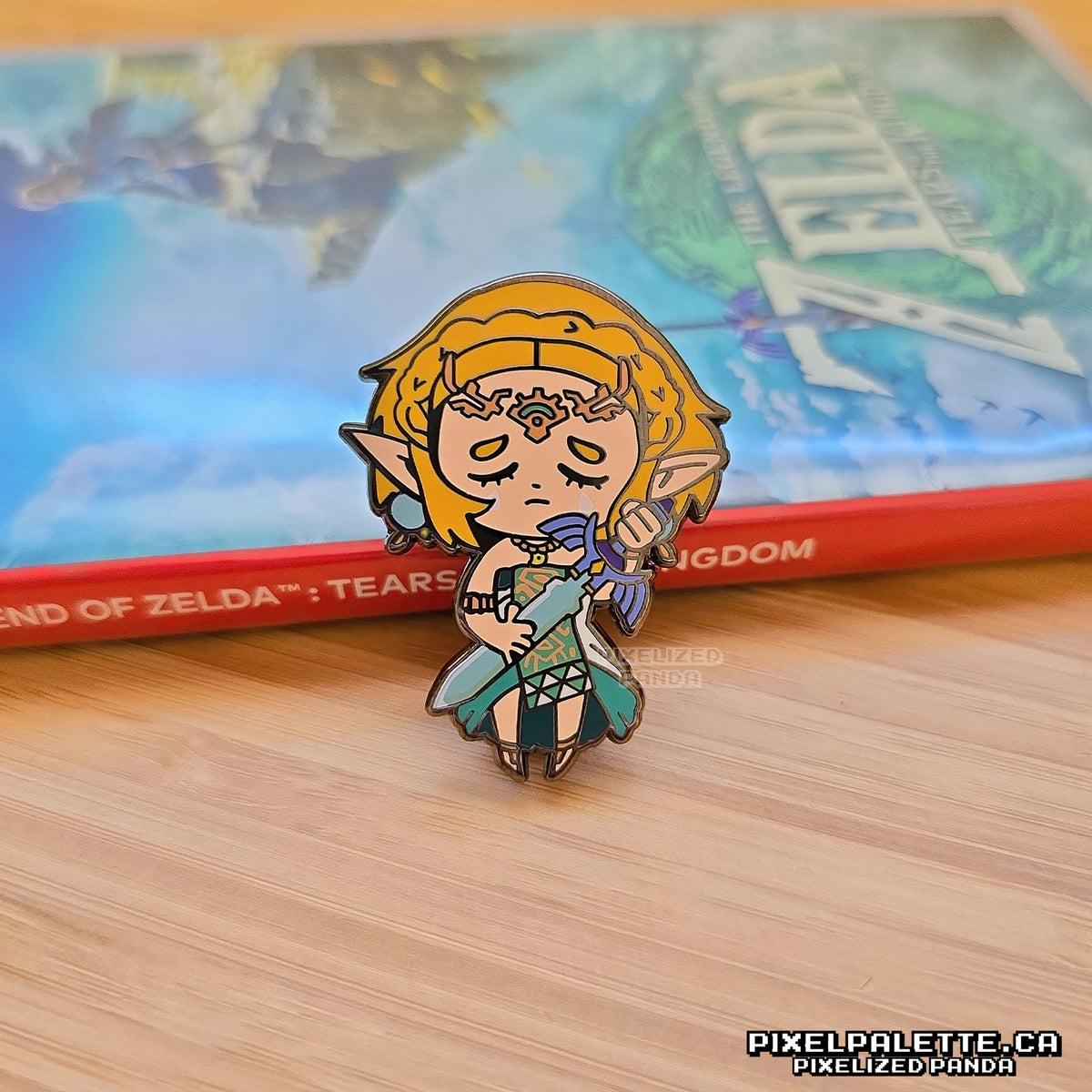 Zelda (TOTK) 💧 - Enamel Pin – Pixel Palette