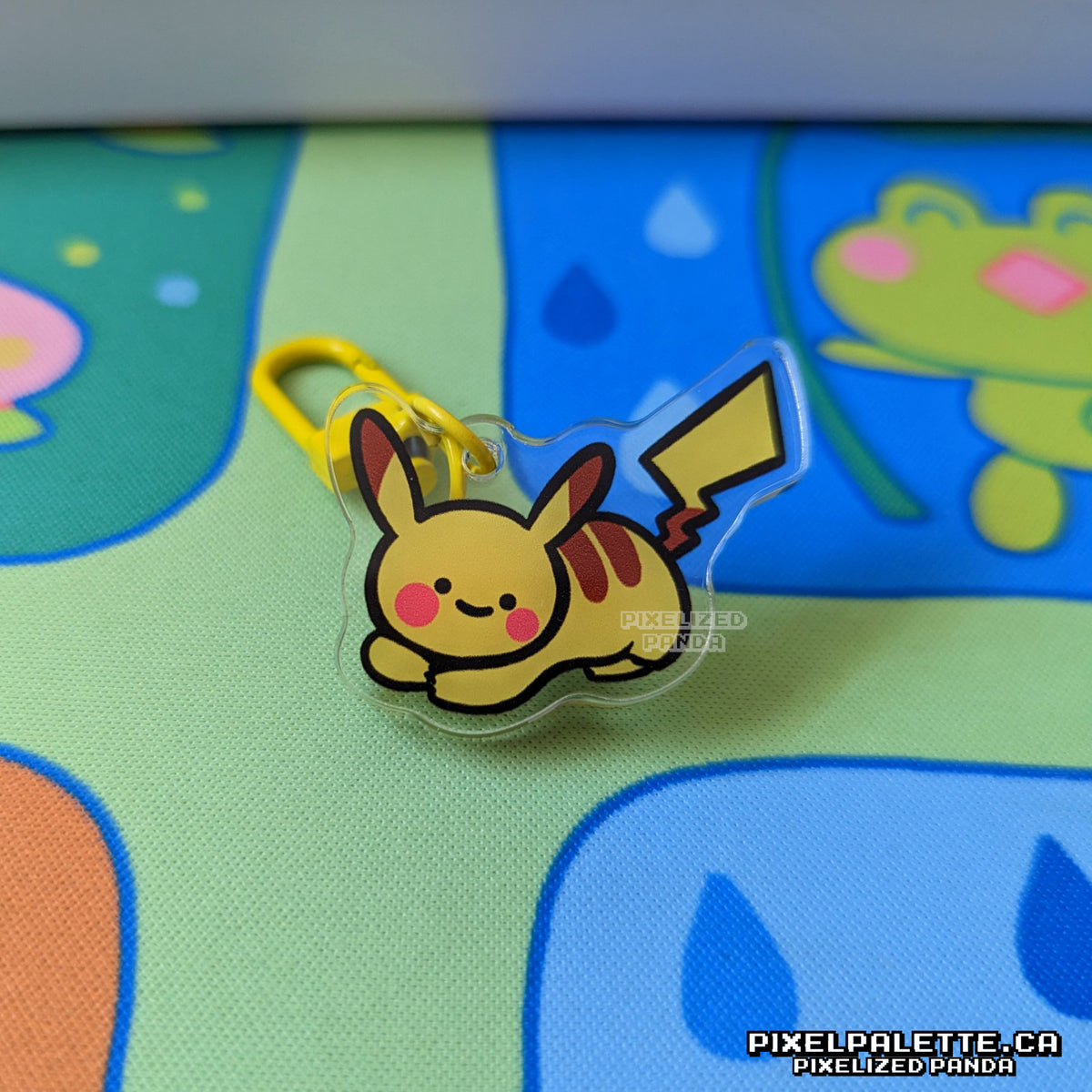 Pikachu ⚡ Ditto Pokemon Acrylic Charm – Pixel Palette